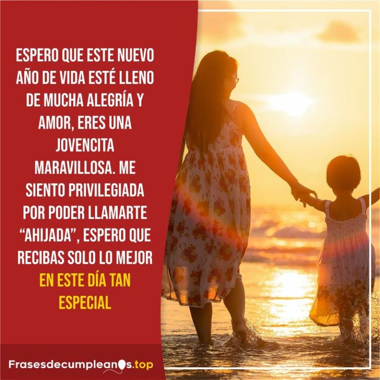 Frases De Cumpleaños Para Una Ahijada【Mensajes Originales】